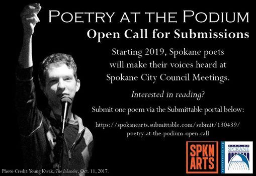 Poetry at the Podium - Spokane Arts