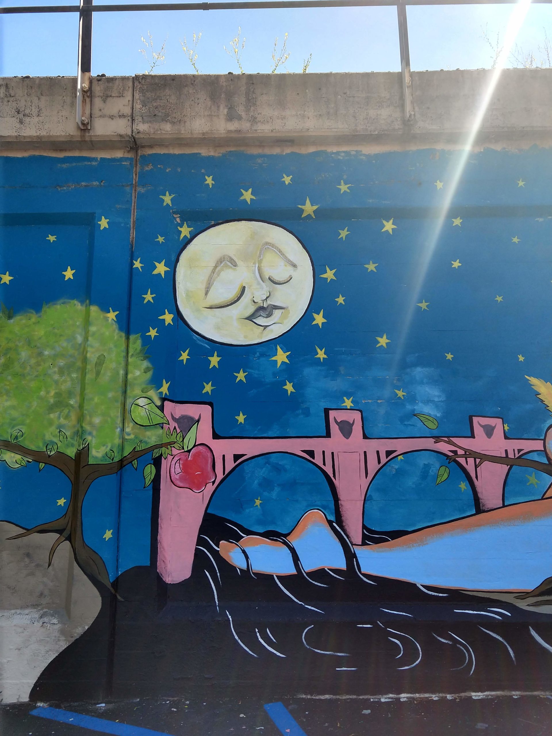 Mural for Downtown Spokane Alleyways Project - Spokane Arts