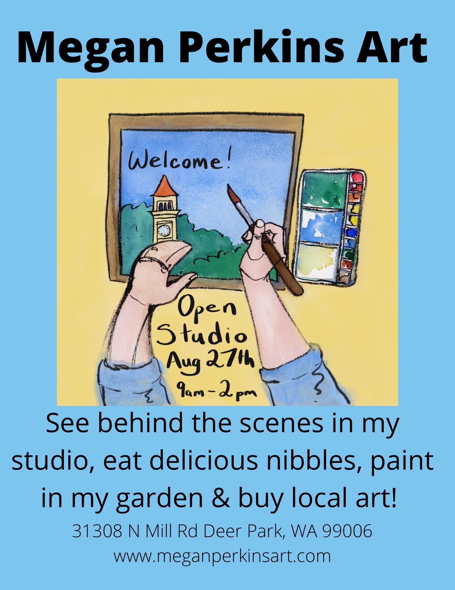 Megan Perkins Open Studio - Spokane Arts