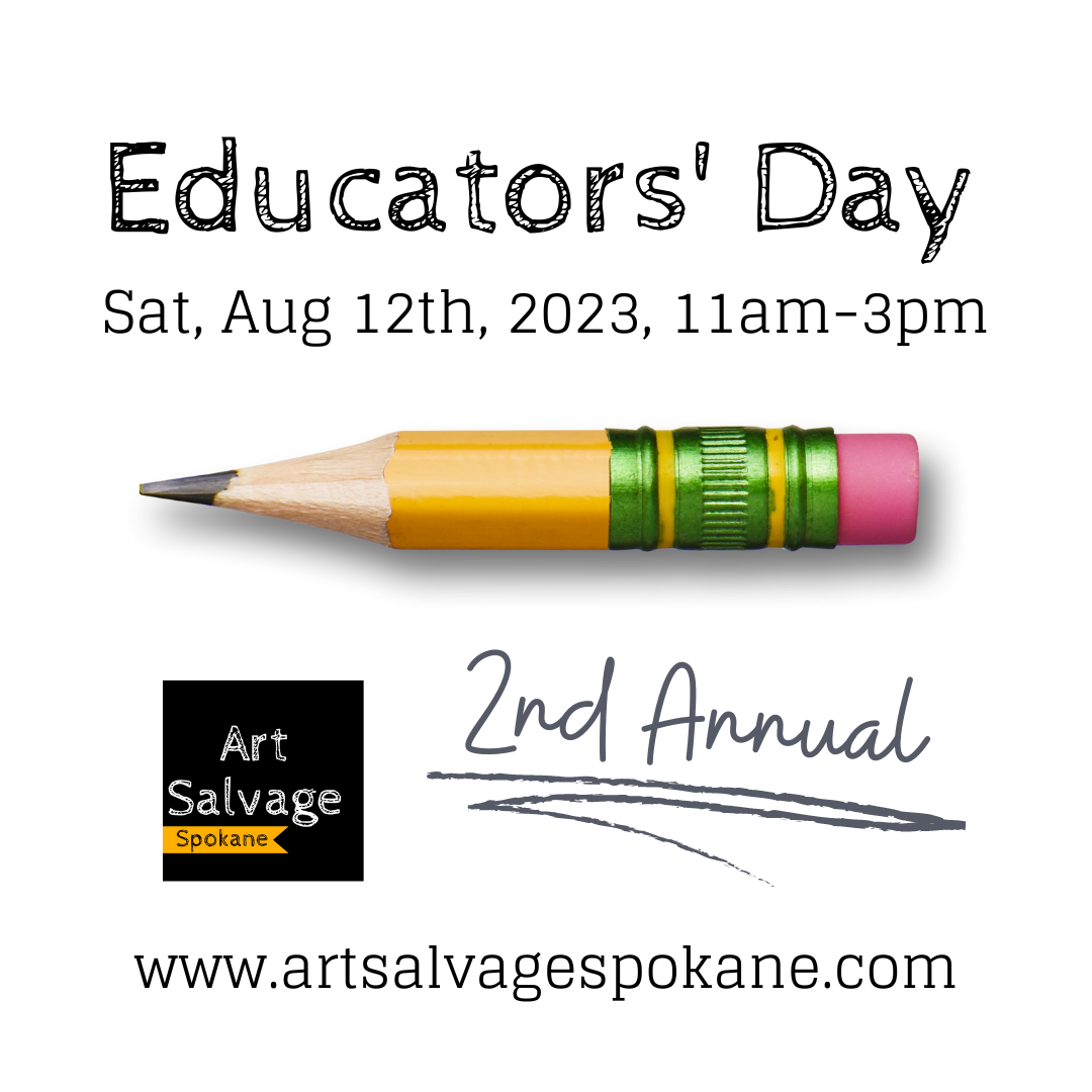 Educators' Day at Art Salvage - Spokane Arts